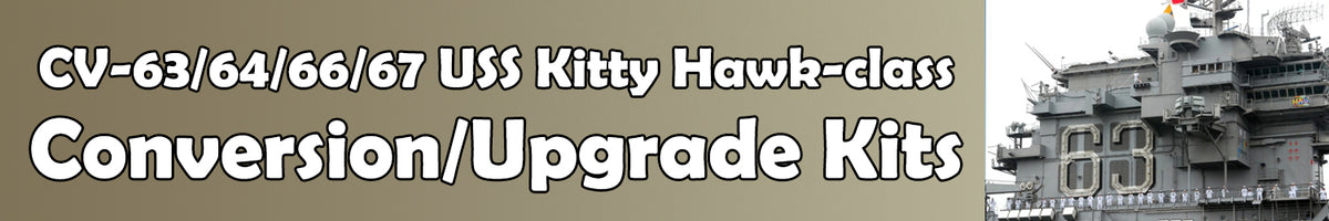 1/350 Scale Kitty Hawk-class Conversion Kits – 3D-WILD