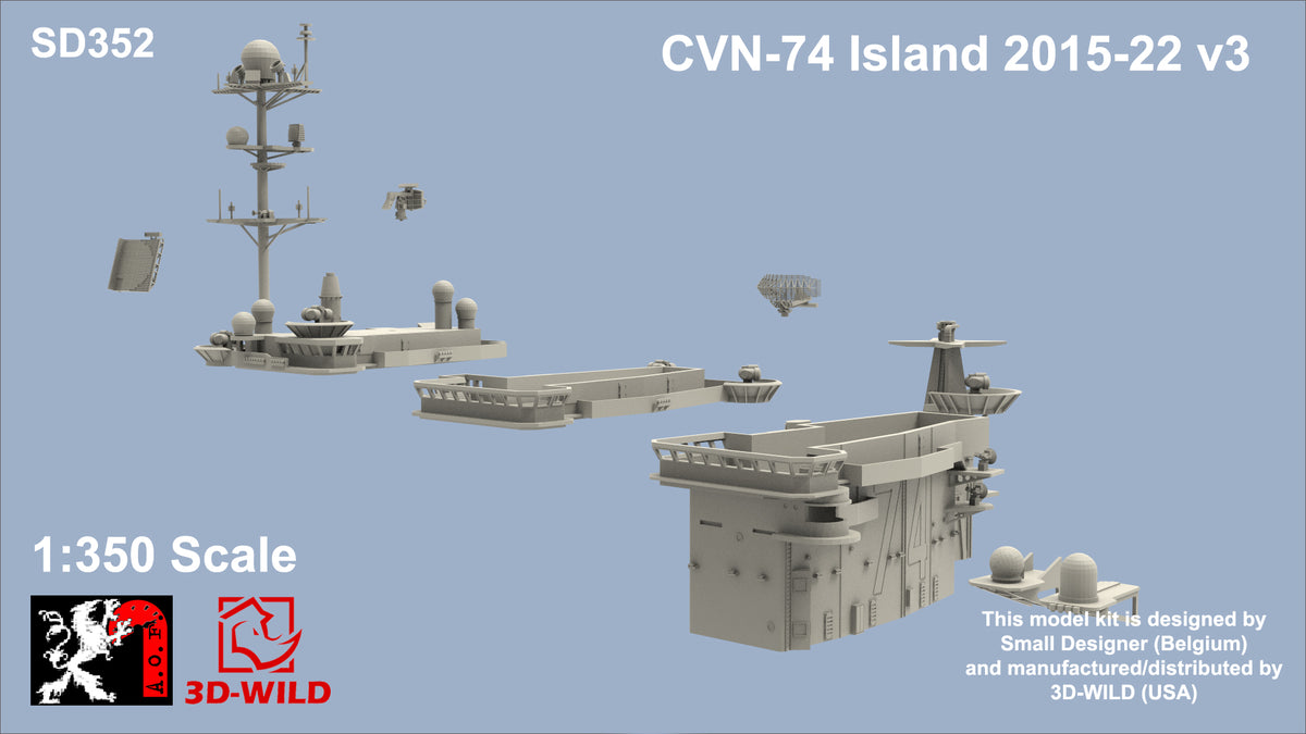 CVN-74 Island 2015-22 v3 – 3D-WILD
