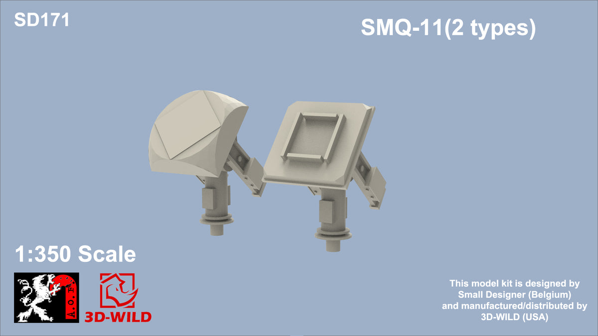 SMQ-11 2 types (pack of 4) – 3D-WILD