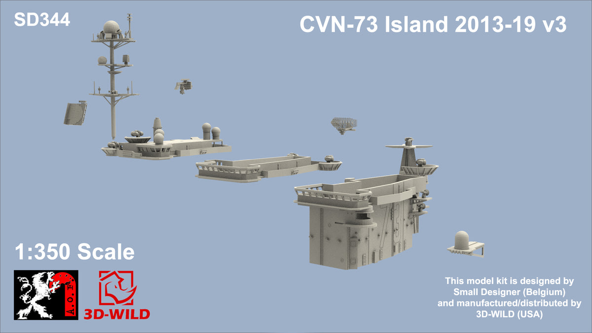 CVN-73 Island 2013-19 v3 – 3D-WILD