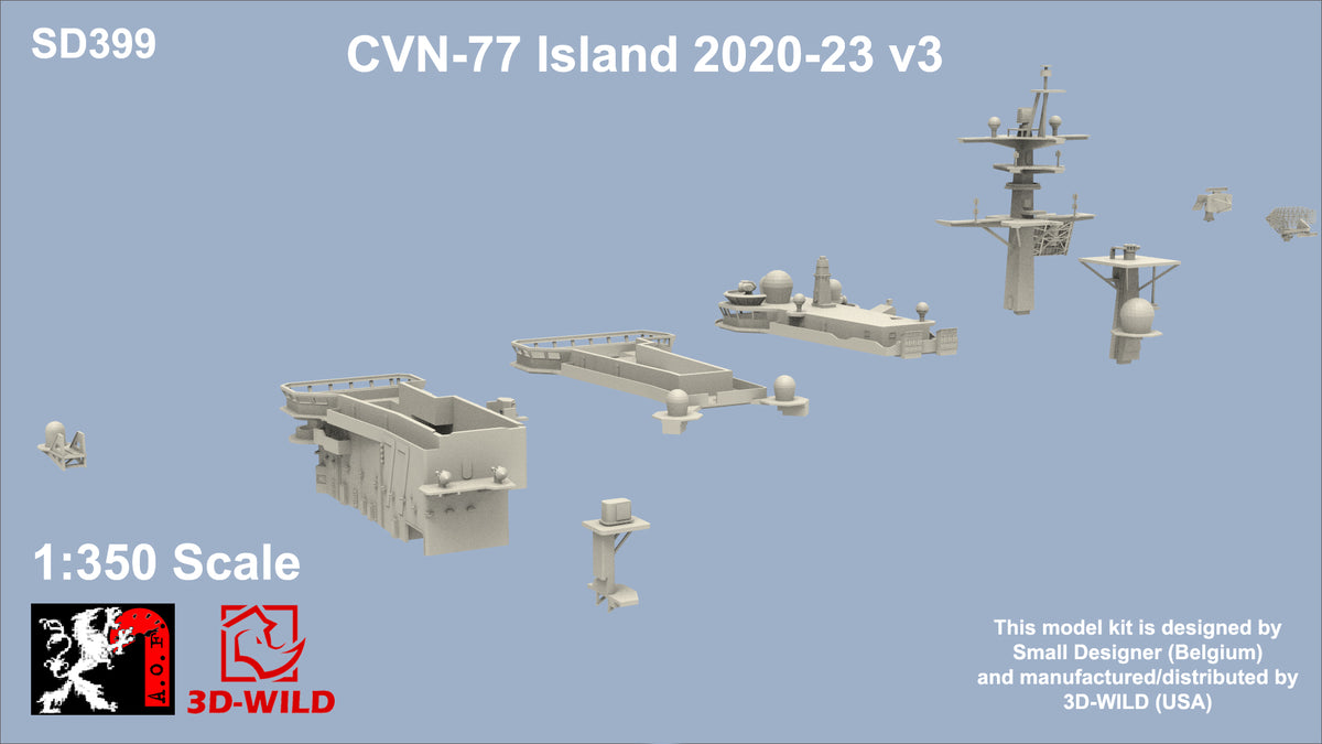 CVN-77 Island 2020-23 v3 – 3D-WILD