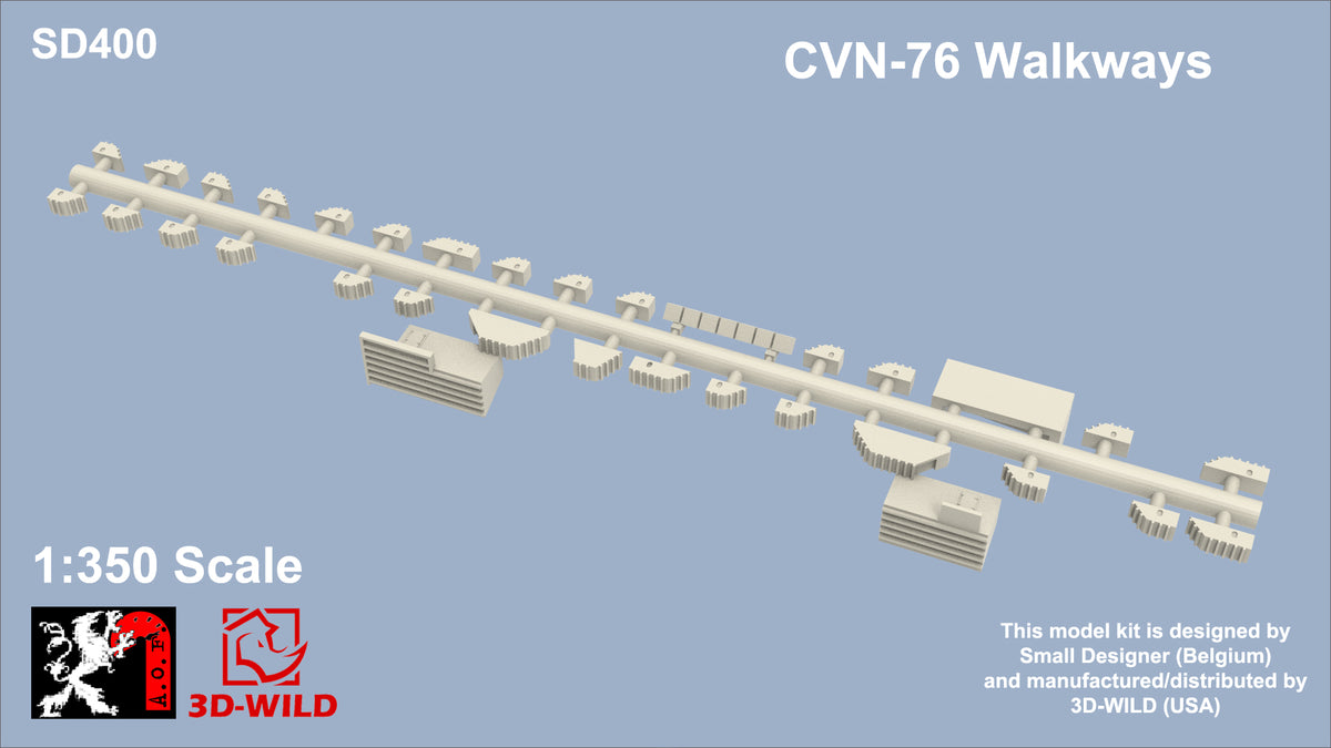CVN-76 Walkways – 3D-WILD