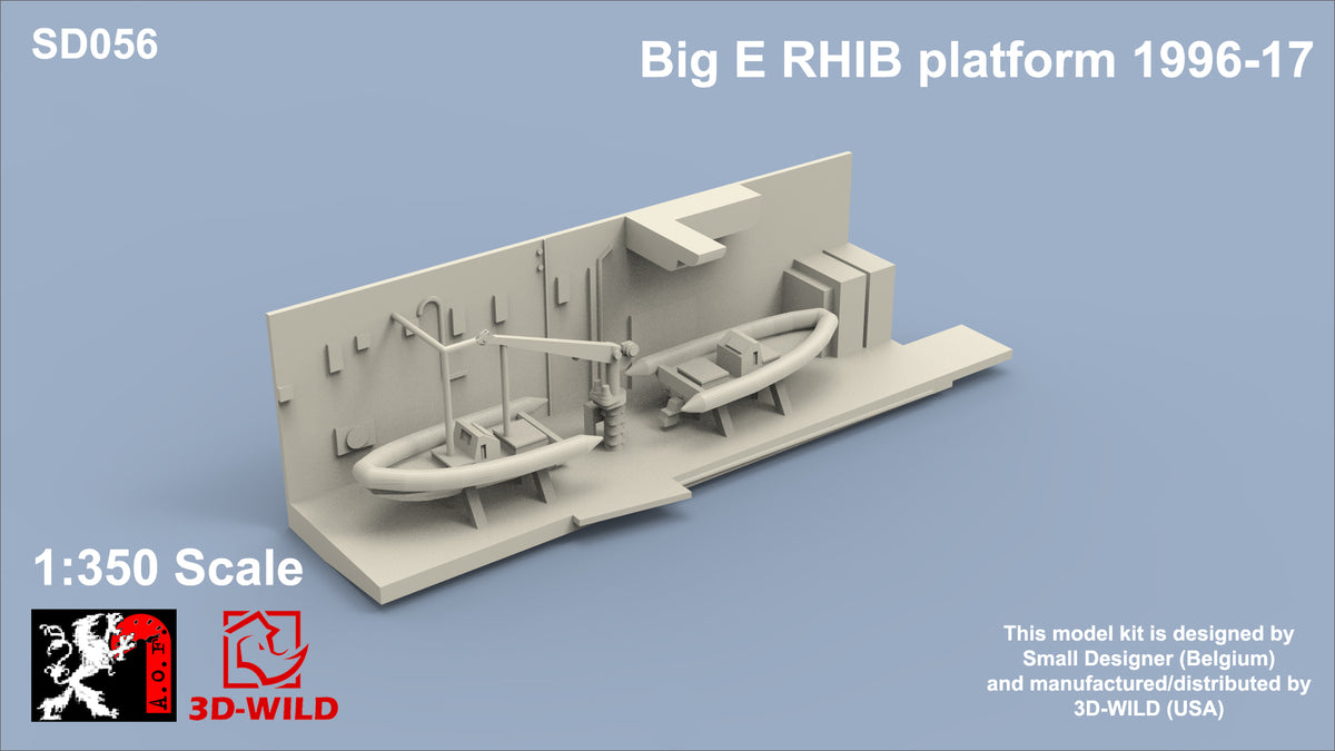 Big E RHIB platform 1996-17 – 3D-WILD