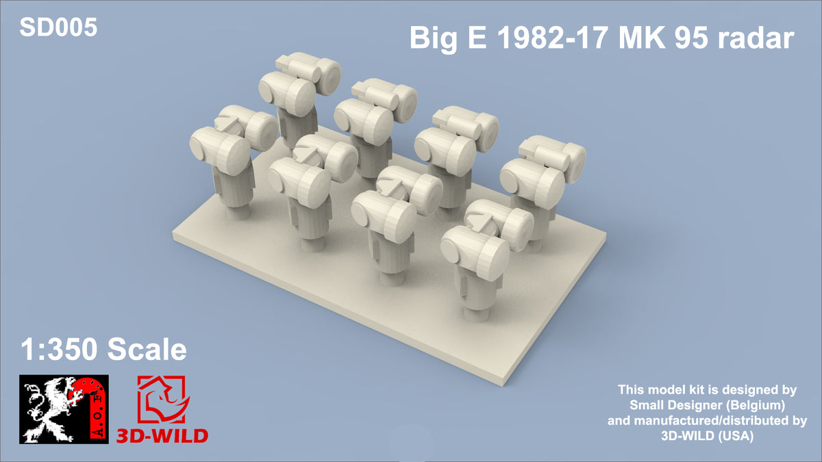 Big E 1982-17 MK 95 radar – 3D-WILD